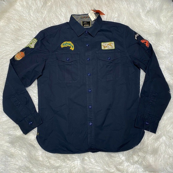 Todd Snyder | Shirts | Todd Snyder X Ll Bean Ranger Shirt Navy | Poshmark